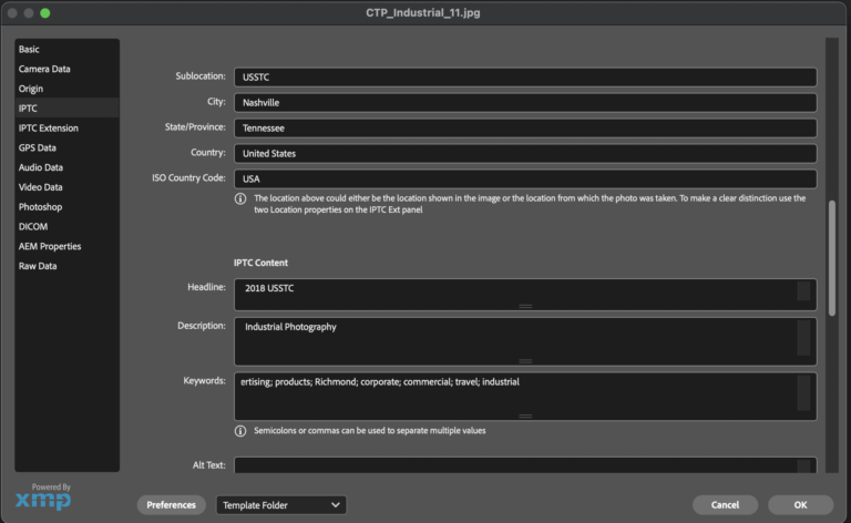 Image Metadata: An Overview Of Metadata In Photos - Casey Templeton